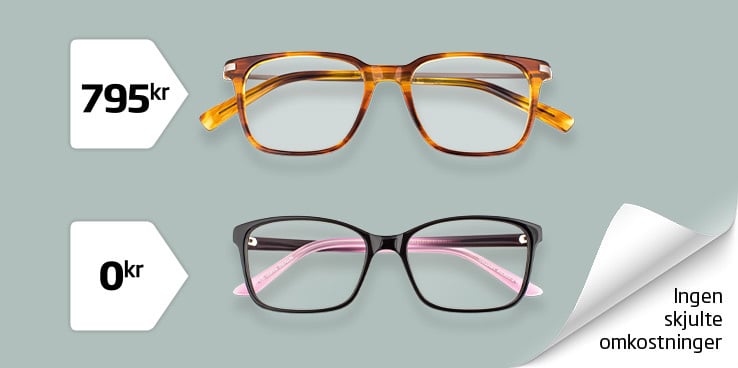 Tilbud på briller og kontaktlinser hos Louis Nielsen | Louis Nielsen